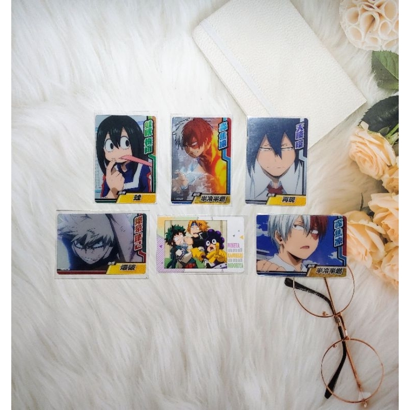 [Purple Goldfish] [Available] Snap/Metal Card old MHA/My Hero Academia ...