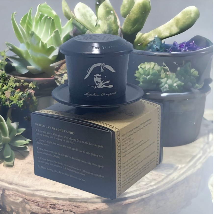 Trung Nguyen Legend aluminum black coffee filter (With Box) | Shopee ...