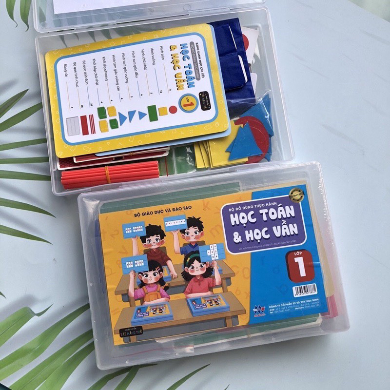 School supplies set, Math and rhyme learning kit for grade 1 (Detailed ...