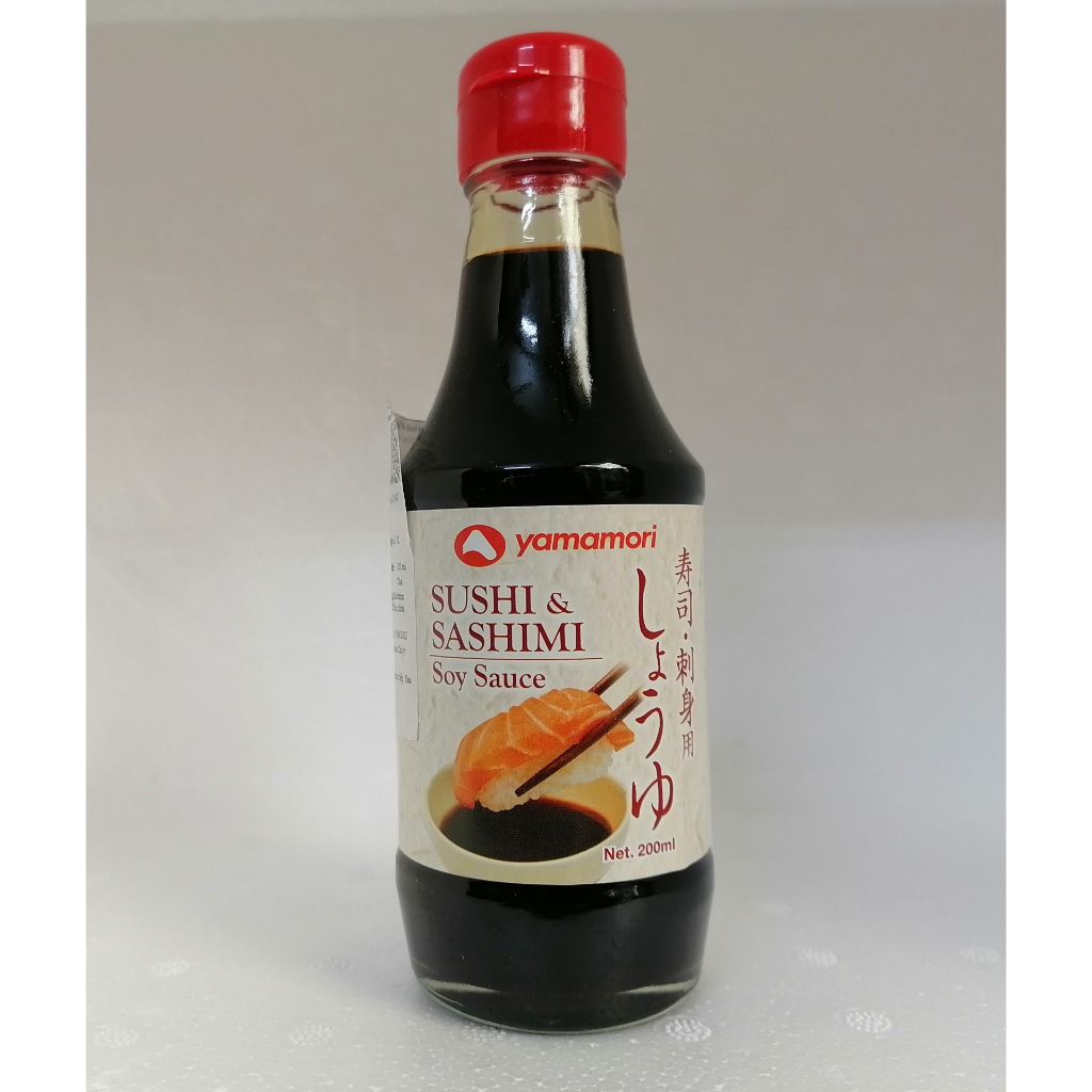 [Small bottle 200ml] SUSHI Soy Sauce & SASHIMI [Thailand] YAMAMORI Soy ...