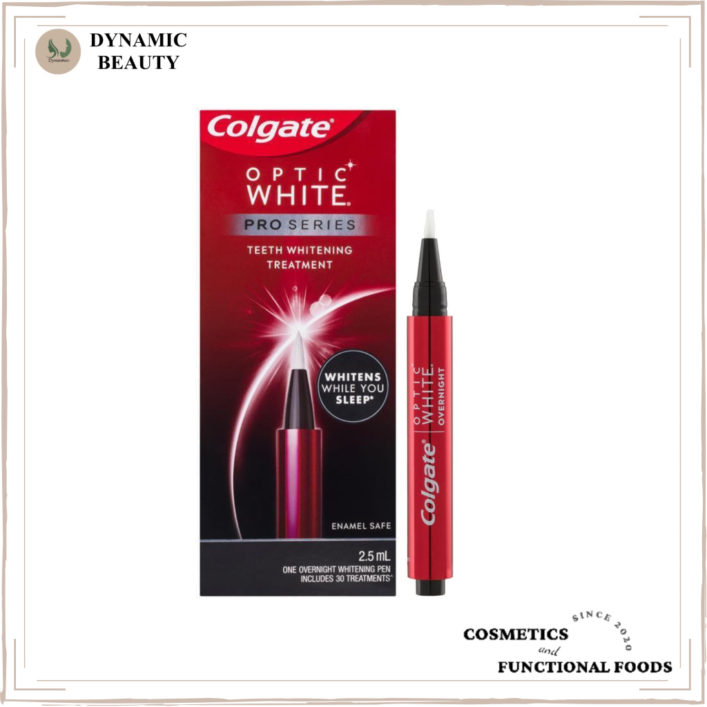 Colgate optic white pro series teeth whitening treatment overnight pen ...
