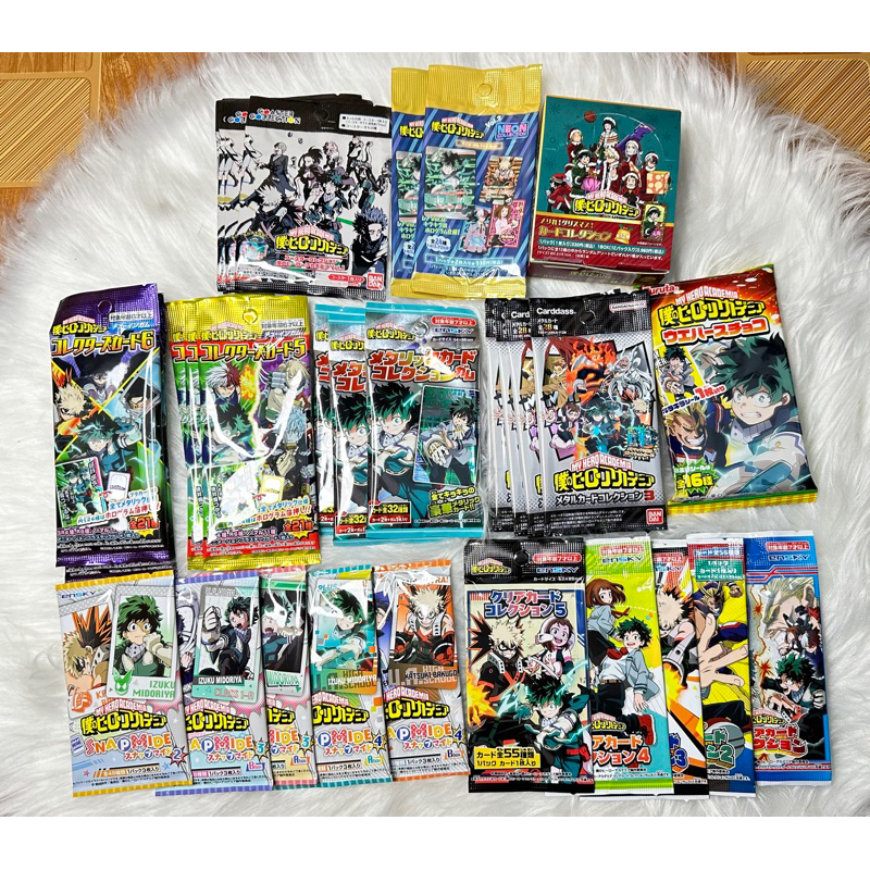 My hero academia card - mha hero Academy snapmide, metal car Japan ...