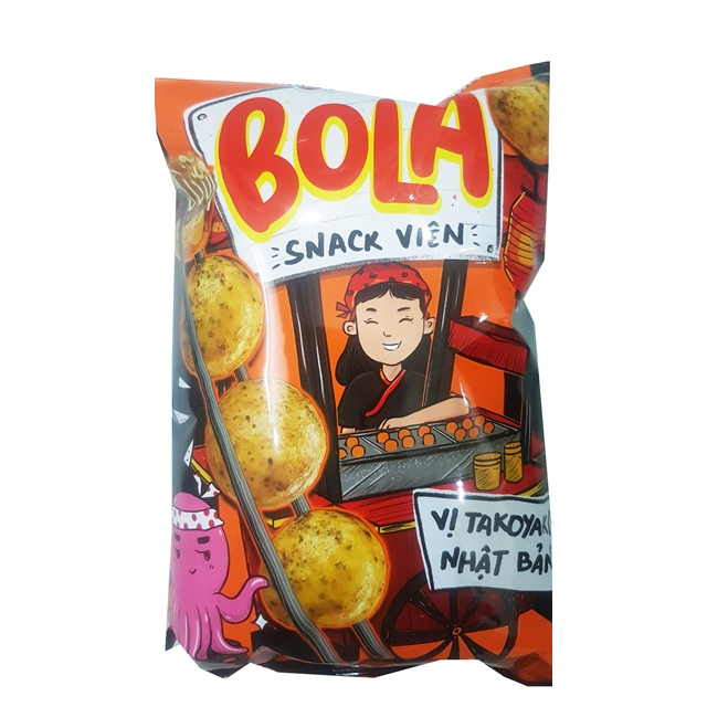 Bim Bim Oishi Bola snack Japanese Takoyaki Flavored Tablet | Shopee ...