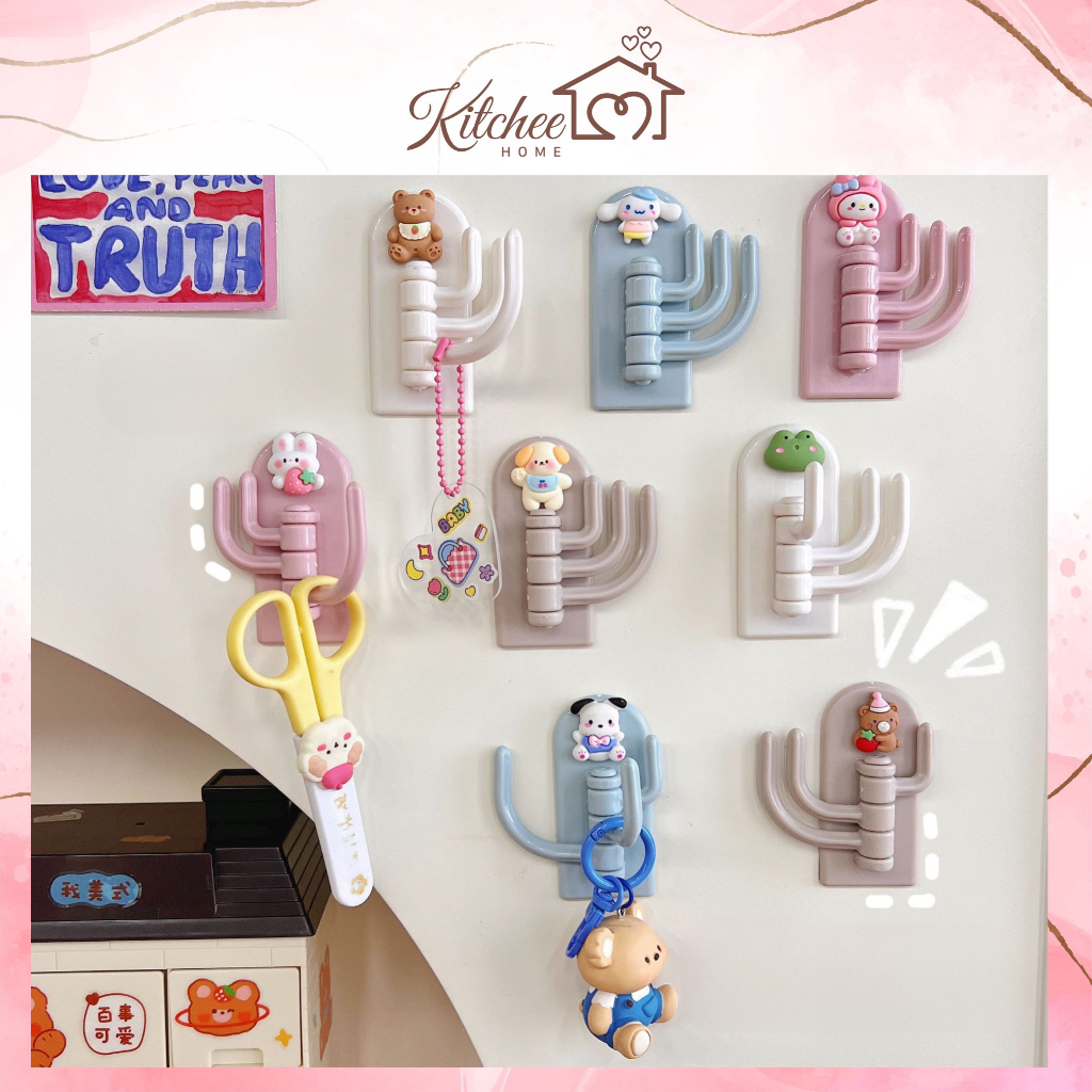 Cute Hanger, Multifunctional Wall Hook Without Leaving Traces with ...