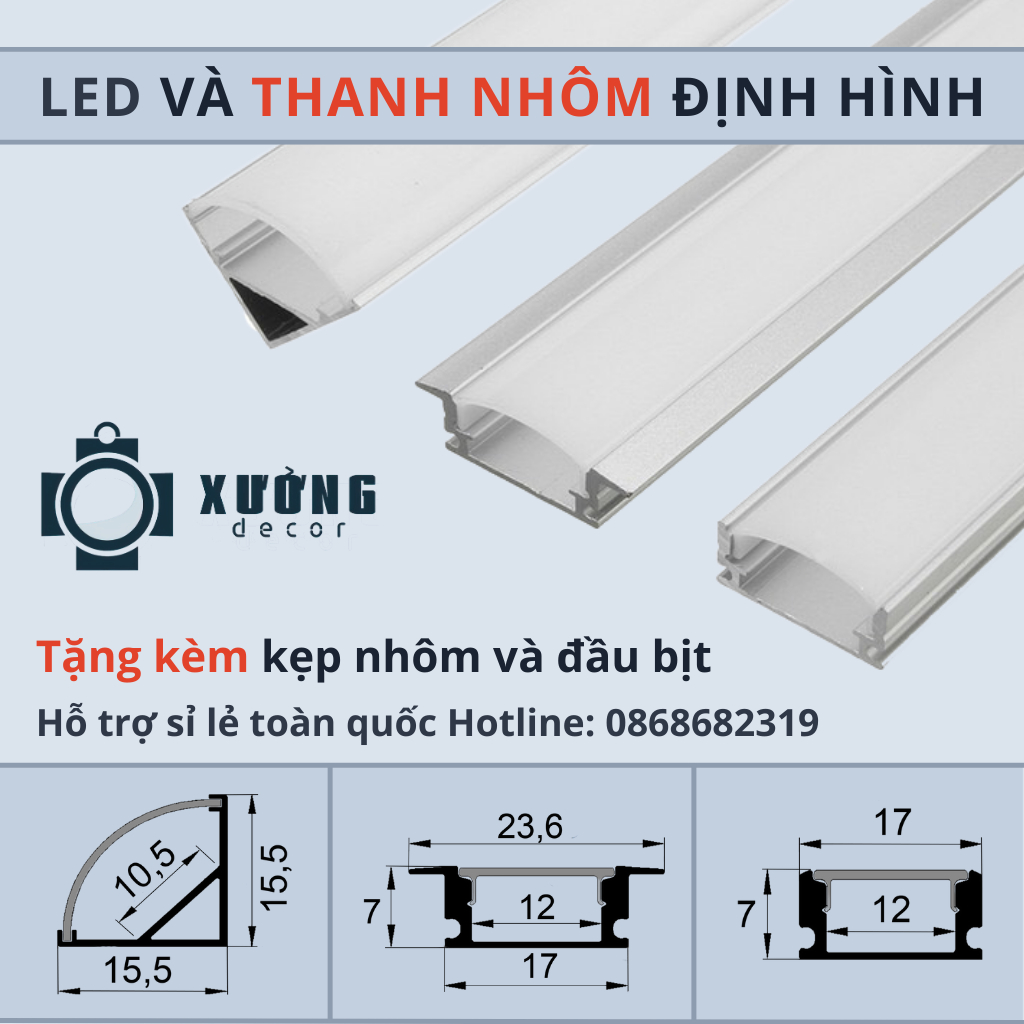 Shaped aluminum bar 508 509 601, used for led stickers, 12V LEDs for ...