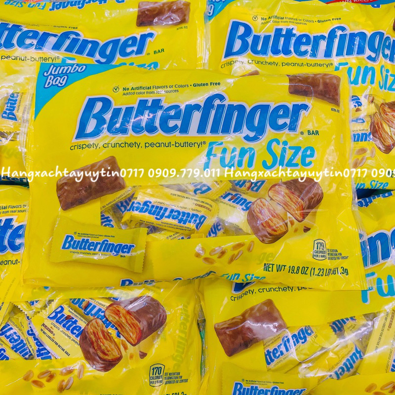 Butterfinger peanut crispety crunchety American Butter Finger peanut ...