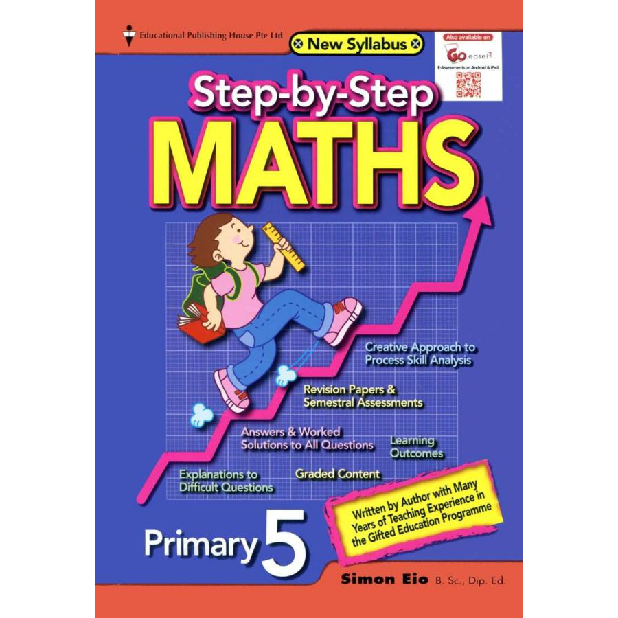 Book - Step by Step Math - 1,2,3,4,5,6 - nice A4 size copy | Shopee ...