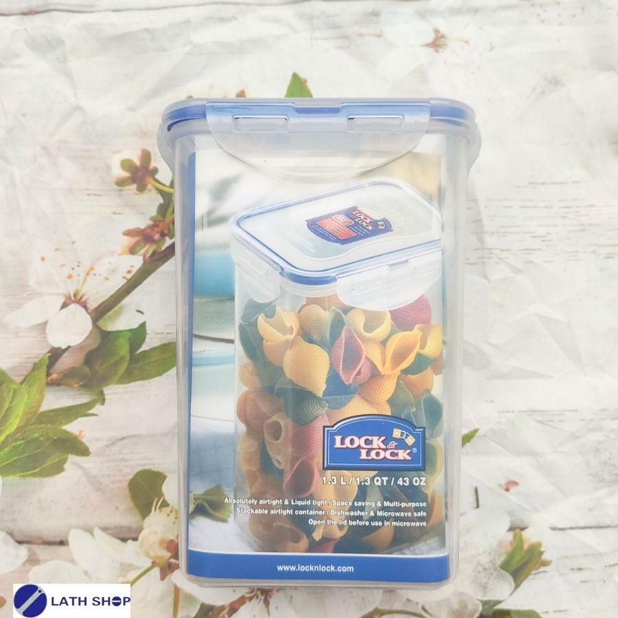 LOCK & LOCK Lock& Classic HPL809 High Square Food Storage Box (1.3l ...
