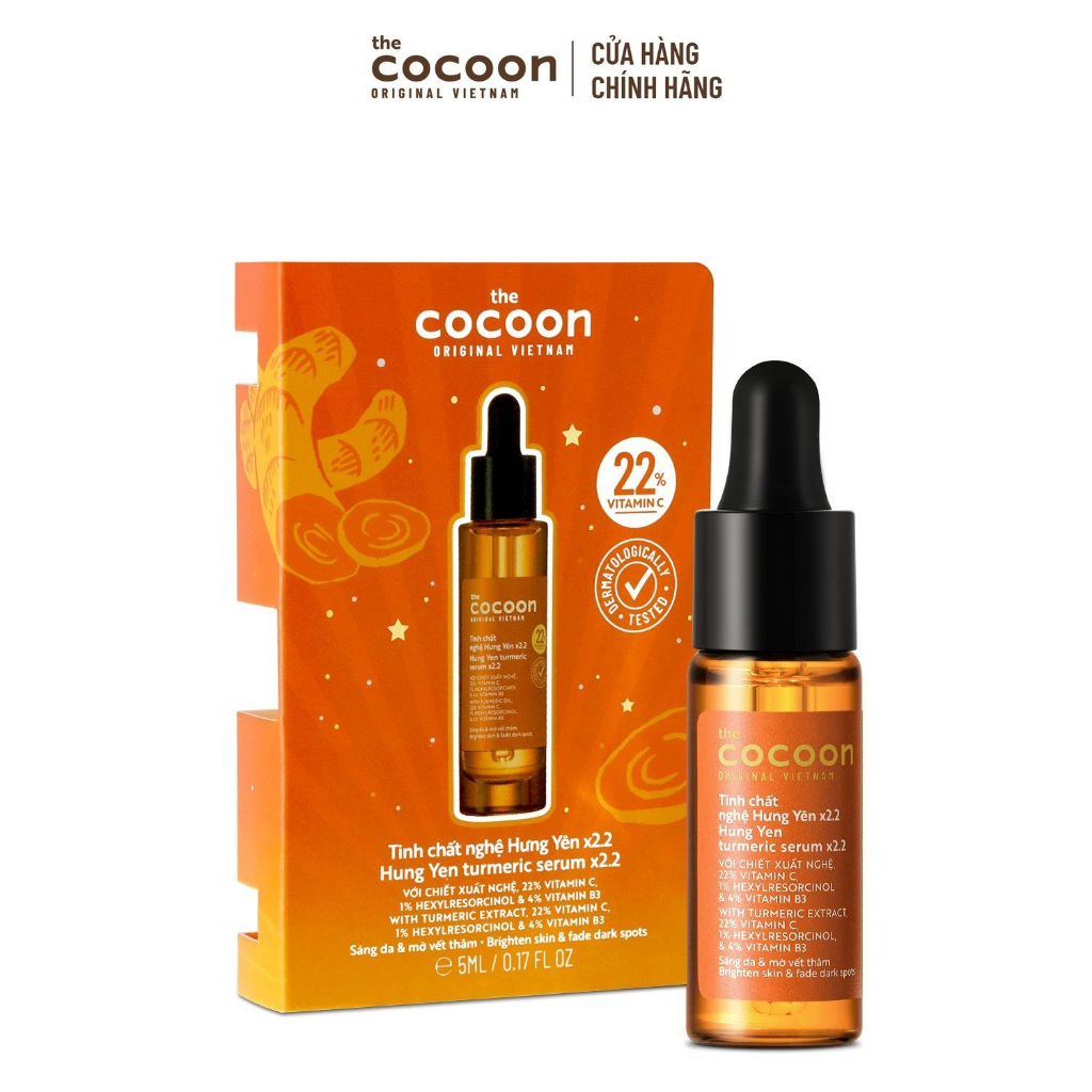 Trial size - Hung Yen turmeric essence x2.2 (serum) with 22% vitamin C ...