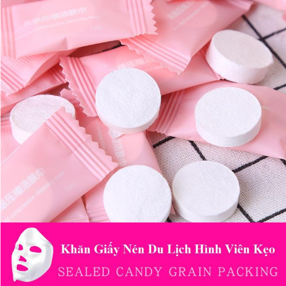 Convenient Travel Candy Dry Tissue Anytime, Anywhere (Random Delivery ...