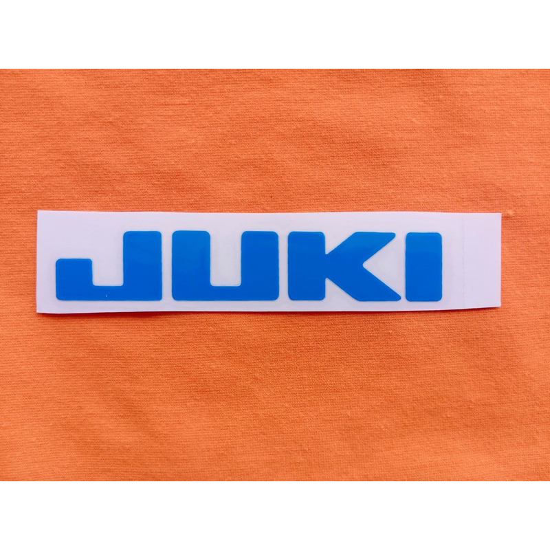 Instant dry decal sticker to refresh Juki sewing machine (01 word ...