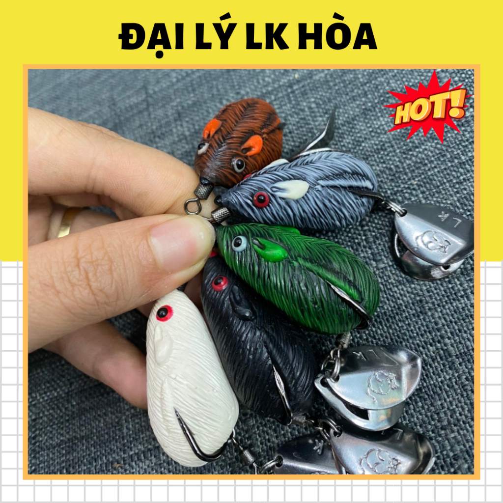 Lk Hoa Mouse - Super sensitive Lk Hoa imitation lure | Shopee Singapore