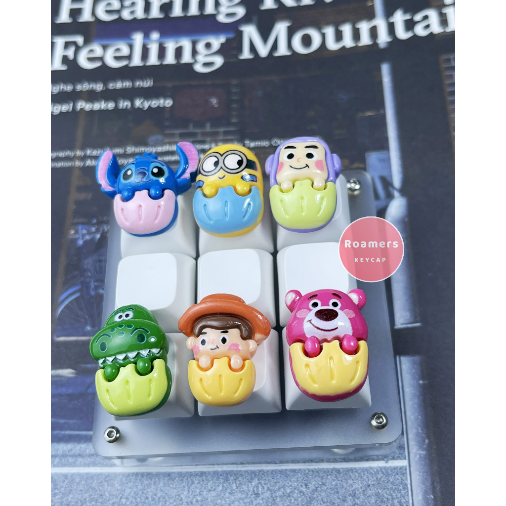 Disney Keycap Keyboard Button Cartoon Mechanical Key | Shopee Singapore