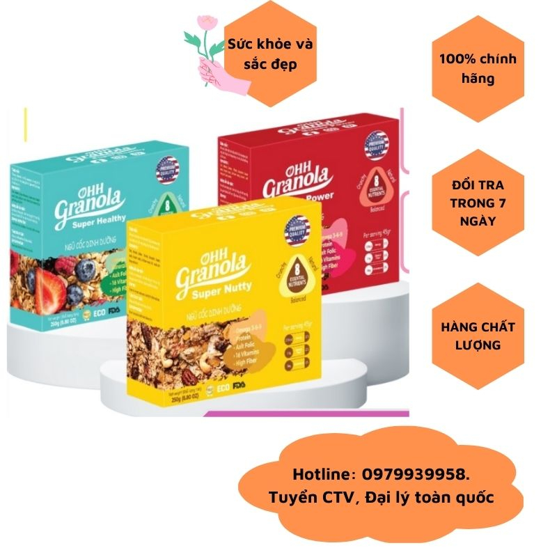 Ohh Granola Cereals - Super Power, Super Nutty, Super Healthy Breakfast ...