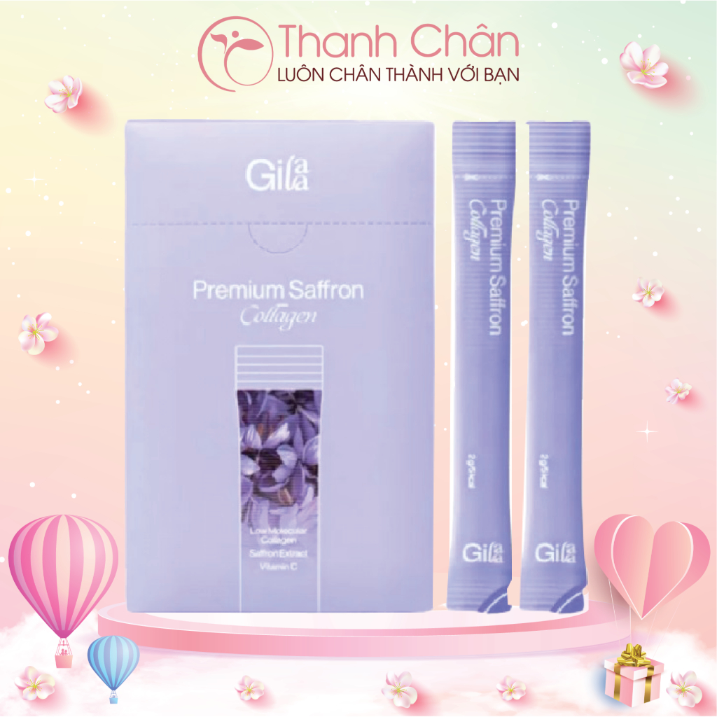 Premium Collagen Drink Powder Combined with Saffron Pistil Gilaa ...