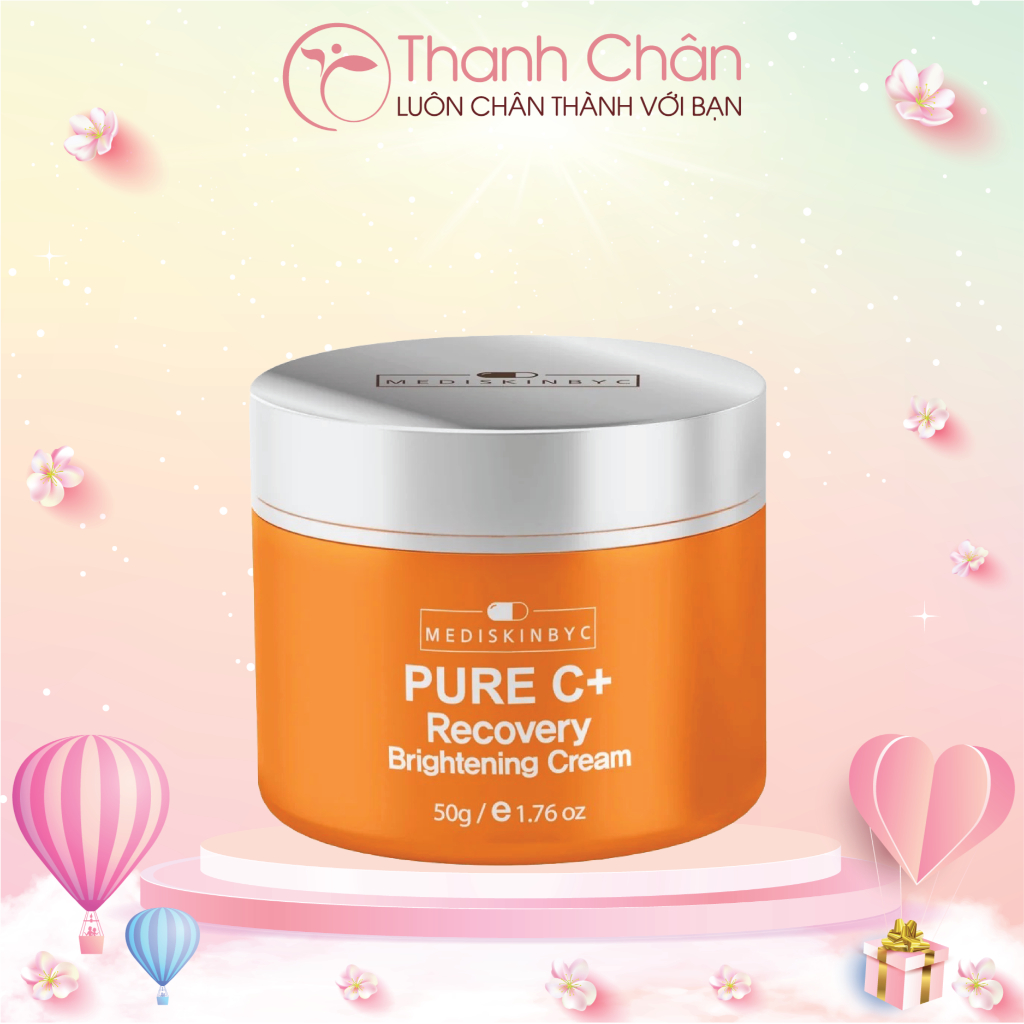 Mediskinbyc Pure C+ Recovery Brightening Cream 50g | Shopee Singapore