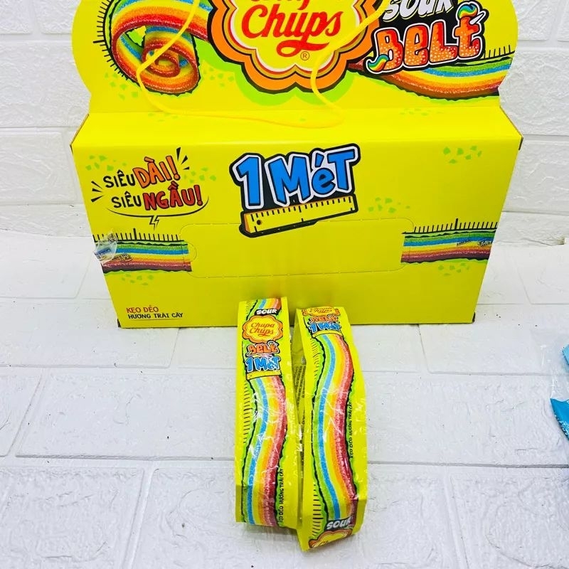 Chupa chups Marshmallows Rainbow 1 Meter Long | Shopee Singapore