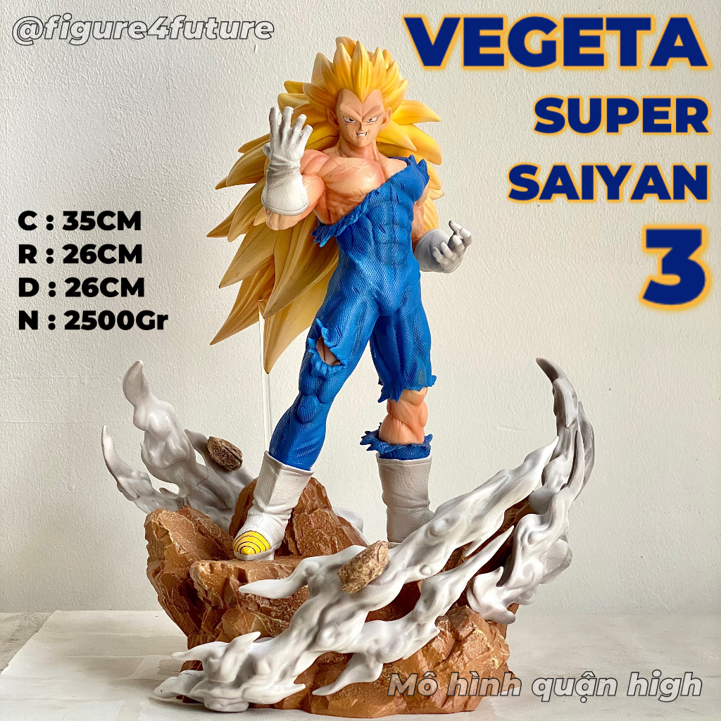 Vegeta super saiyan 3 model 35CM tall - vegeta ssj3 - kylin studio F1 ...