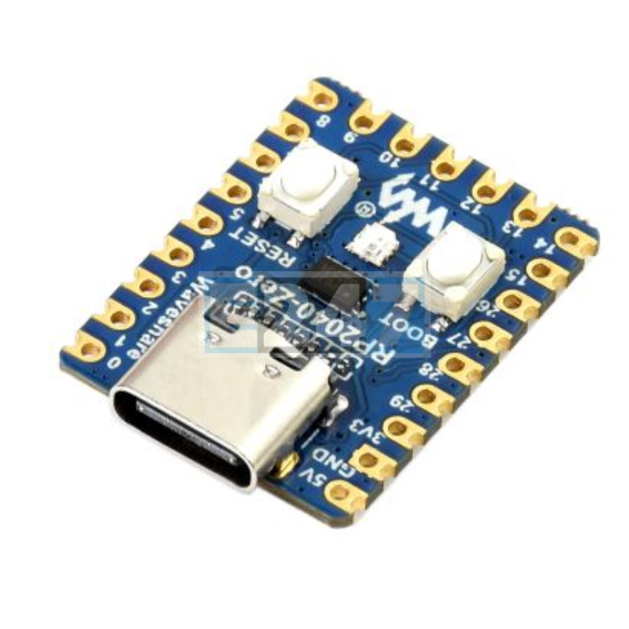 Raspberry PI RP2040-ZERO MINI Circuit Board Using WAVESHARE Genuine ...