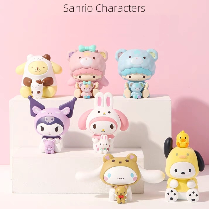 [Available]Pochacco,Cinnamoroll,Melody,Pompompurin,Kuromi Character Models Hugging Extremely ...