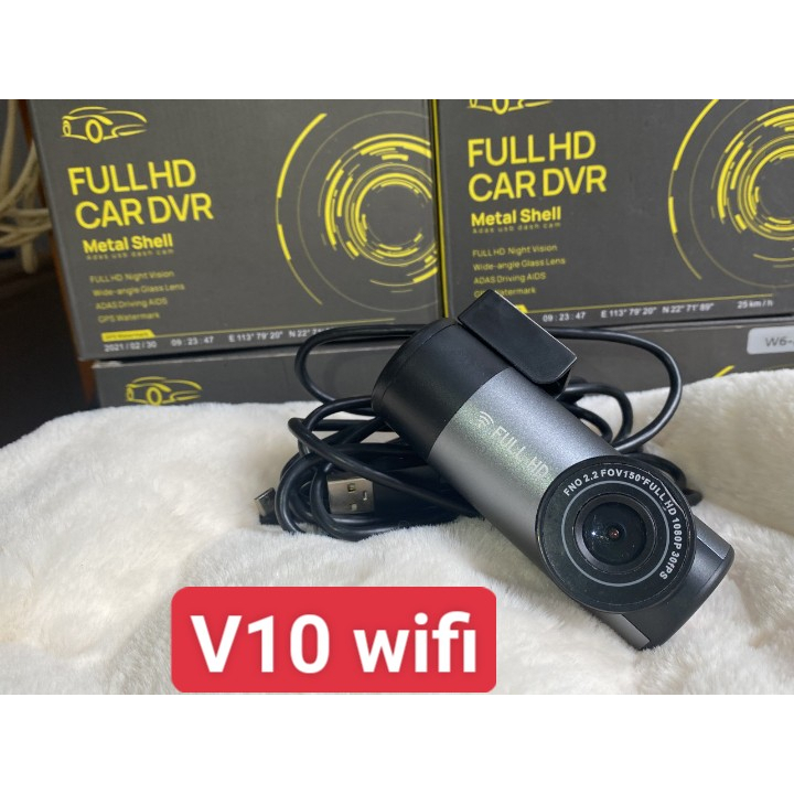 Dash Camera with Integrated Android Screen View on Phone Code V10 Wifi (With Speed and Road ...