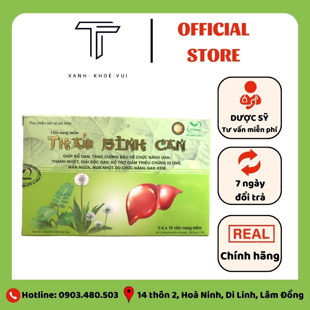 Heat clearing tablets, helping to reduce itching and pimples THAO BINH ...
