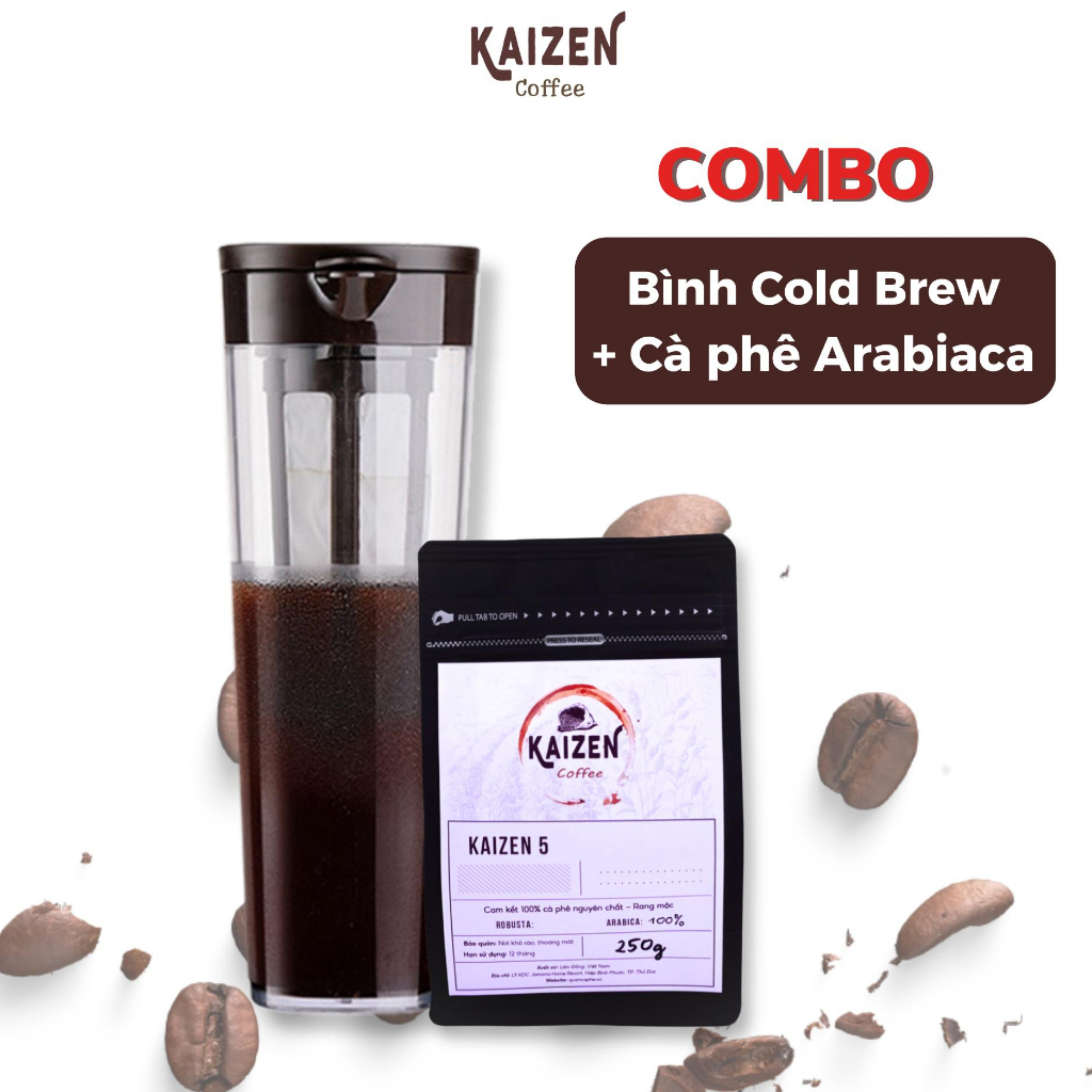Combo Cold Brew Pot with Arabica Coffee specialized for making Cold ...