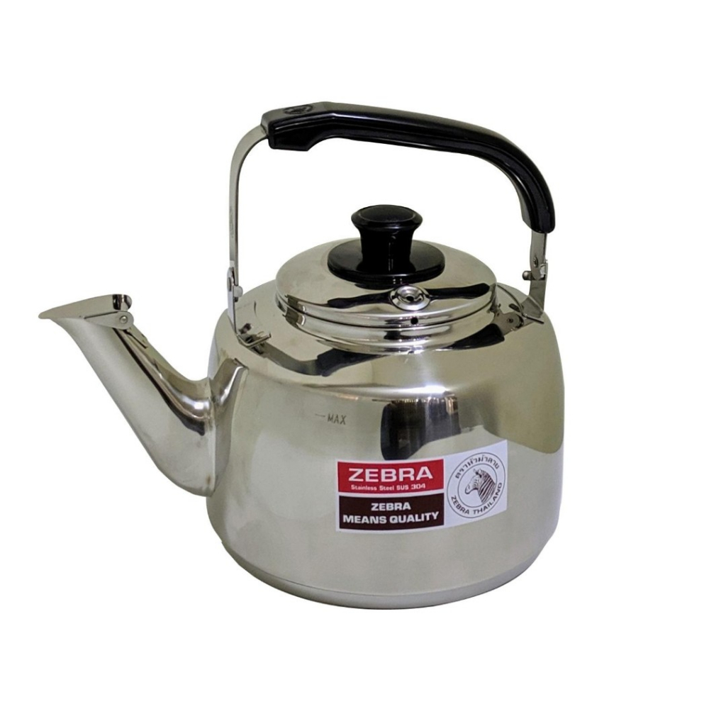 Classic Zebra 4.5 Liter Stainless Steel Kettle - 113522 | Shopee Singapore