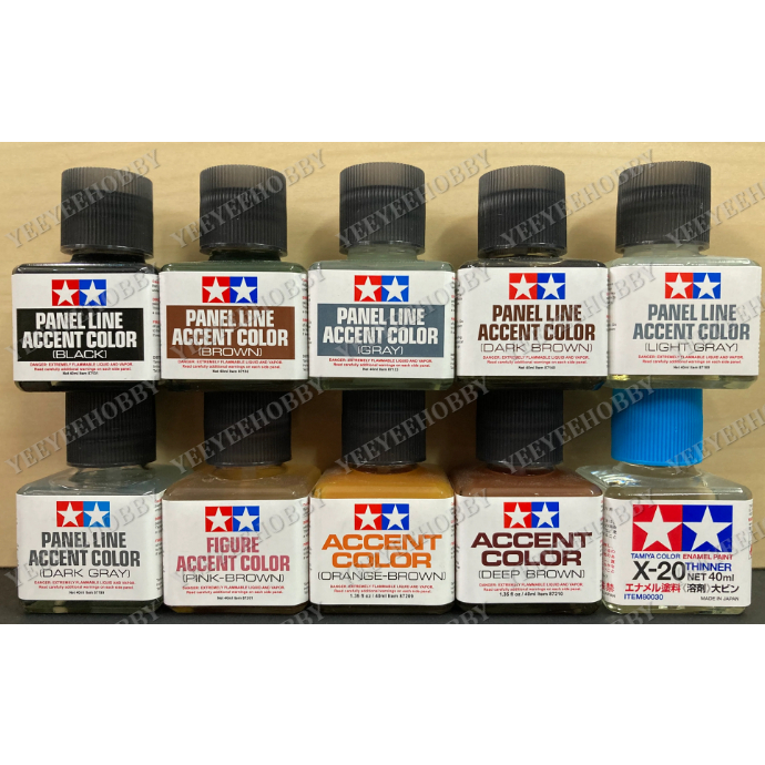 Tamiya Panel Line Accent – How To Use Tamiya Accent – QTOY