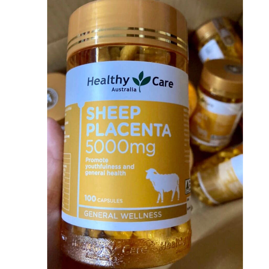 [Date 2026] Australian Sheep Placenta 5000mg Healthy Care 100 tablets ...