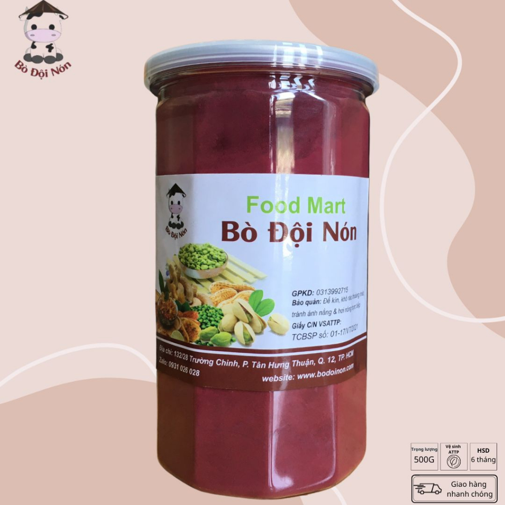 Freeze-dried Pure Red Beetroot Powder | Cow in Hat Shop | Shopee Singapore