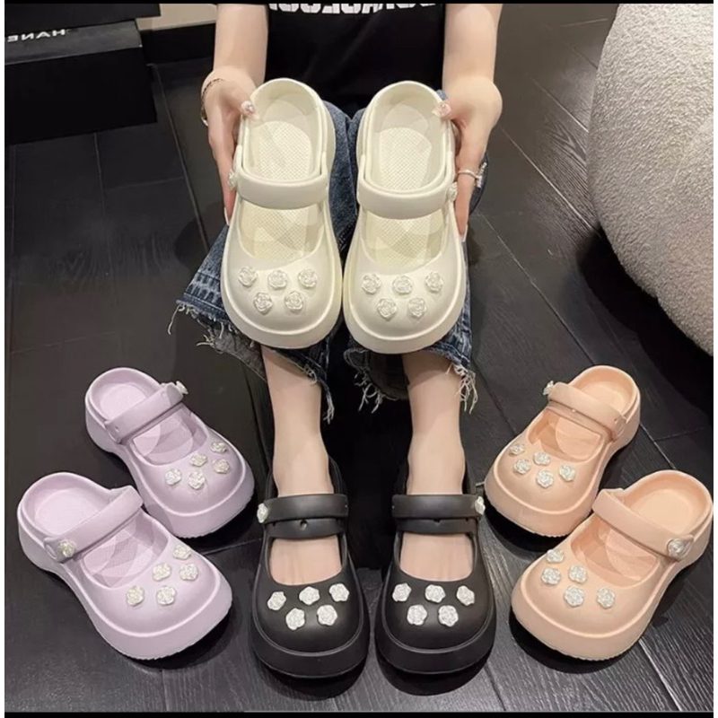 Crocs SANDAL, Platform SANDAL New Version 2023, 5cm Sole Lift, With ...