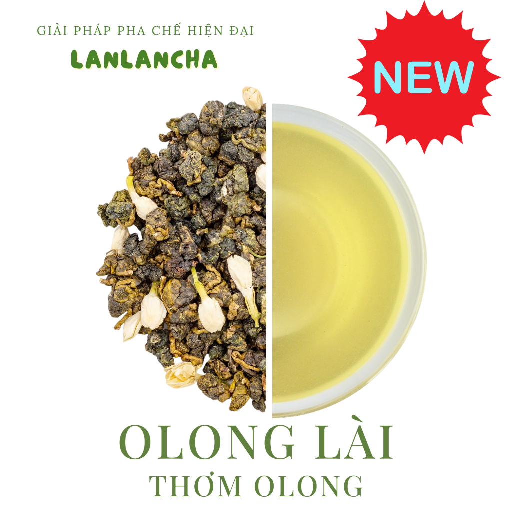 La Lasimi OLC01 Phe La style jasmine oolong tea with rich jasmine ...