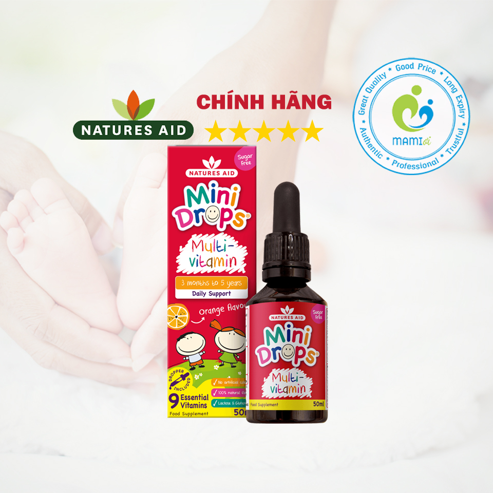 Multivitamin (50ml Drops) increases resistance for babies from 3 months ...