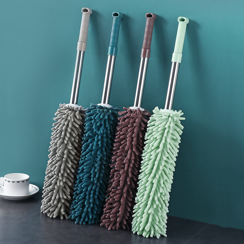 Extended ceiling broom for dusting chicken feathers, bed sweeping ...