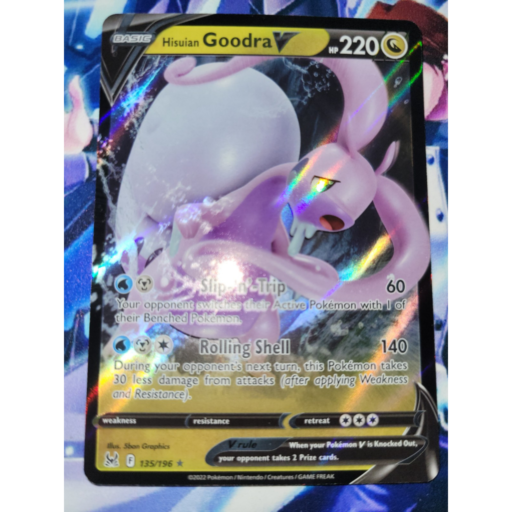 Pokemon Cards - TCG - Hisuian Goodra V [Sword & Shield: Lost Origin ...