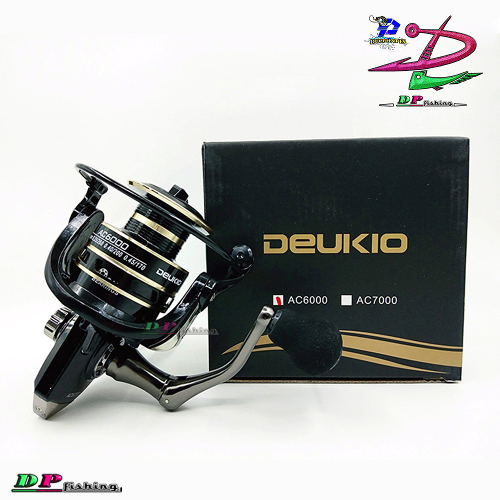 Deukio AC Fishing Reel ALL SIZES (3000-7000) | Shopee Singapore
