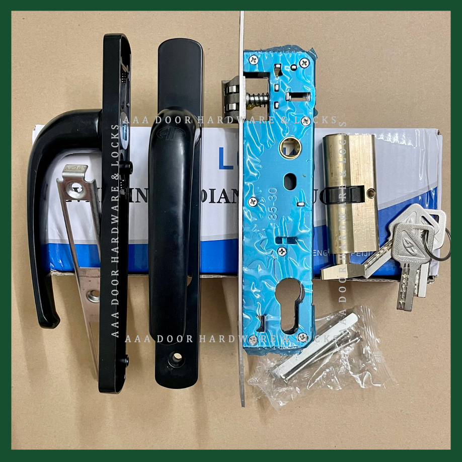 [AG Handle] AG aluminum door lever lock installed with Viet Phap 4500 ...