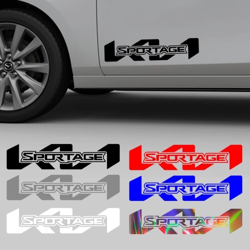 1 SET OF KIA SPORTAGE DECAL STICKERS TO DECORATE EXTREMELY STYLISH KIA ...