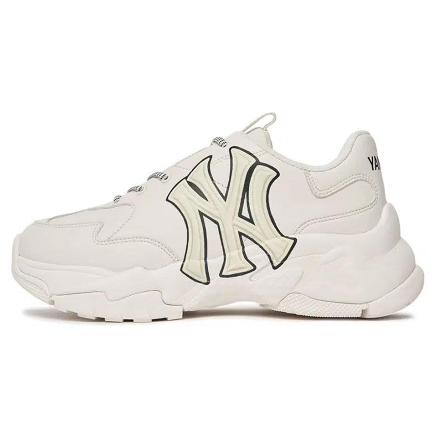 [Genuine] MLB Big Bal Chunky Sneaker - NY Logo 3D New York Yankees Logo ...