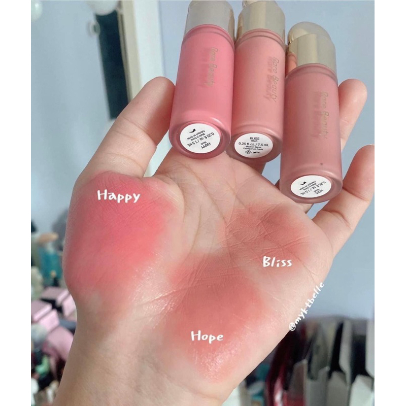 RARE BEAUTY Soft Pinch Liquid Blush in Hope, Happy, Joy, Bliss ...