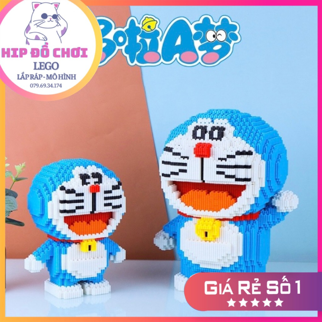 [Free Hammer] 3D Doraemon Assembly Set 22-30cm, Doraemon Couple ...