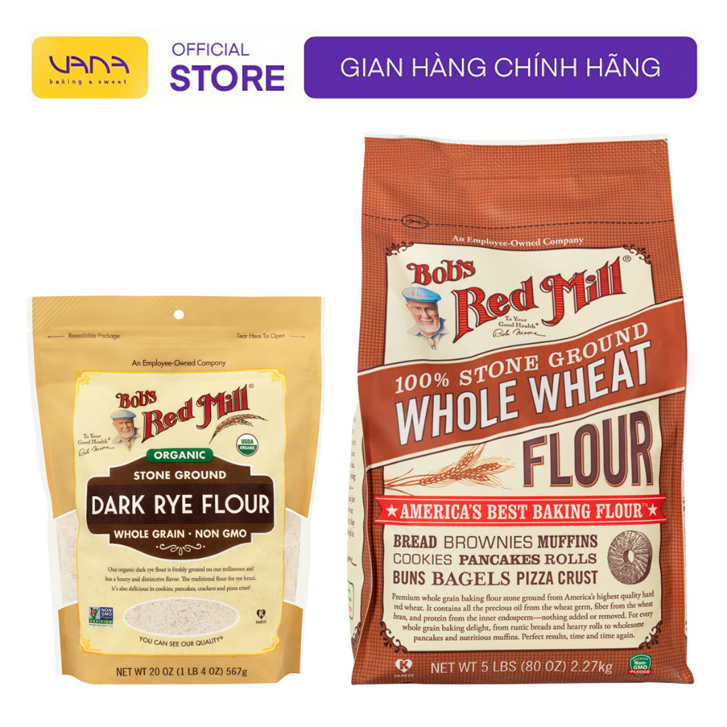 [GENUINE] Whole BRA'S RED MILL ORGANIC BLACK WHEAT FLOUR, MOLINO WHOLE ...