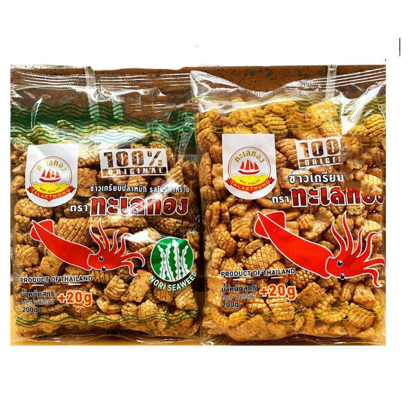 Thai Squid Snacks 200g Package (New Date) | Shopee Singapore