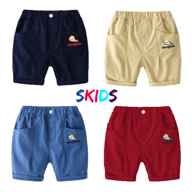 SKIDS boys' khaki pants summer fashion children's shorts 2 to 8 years ...