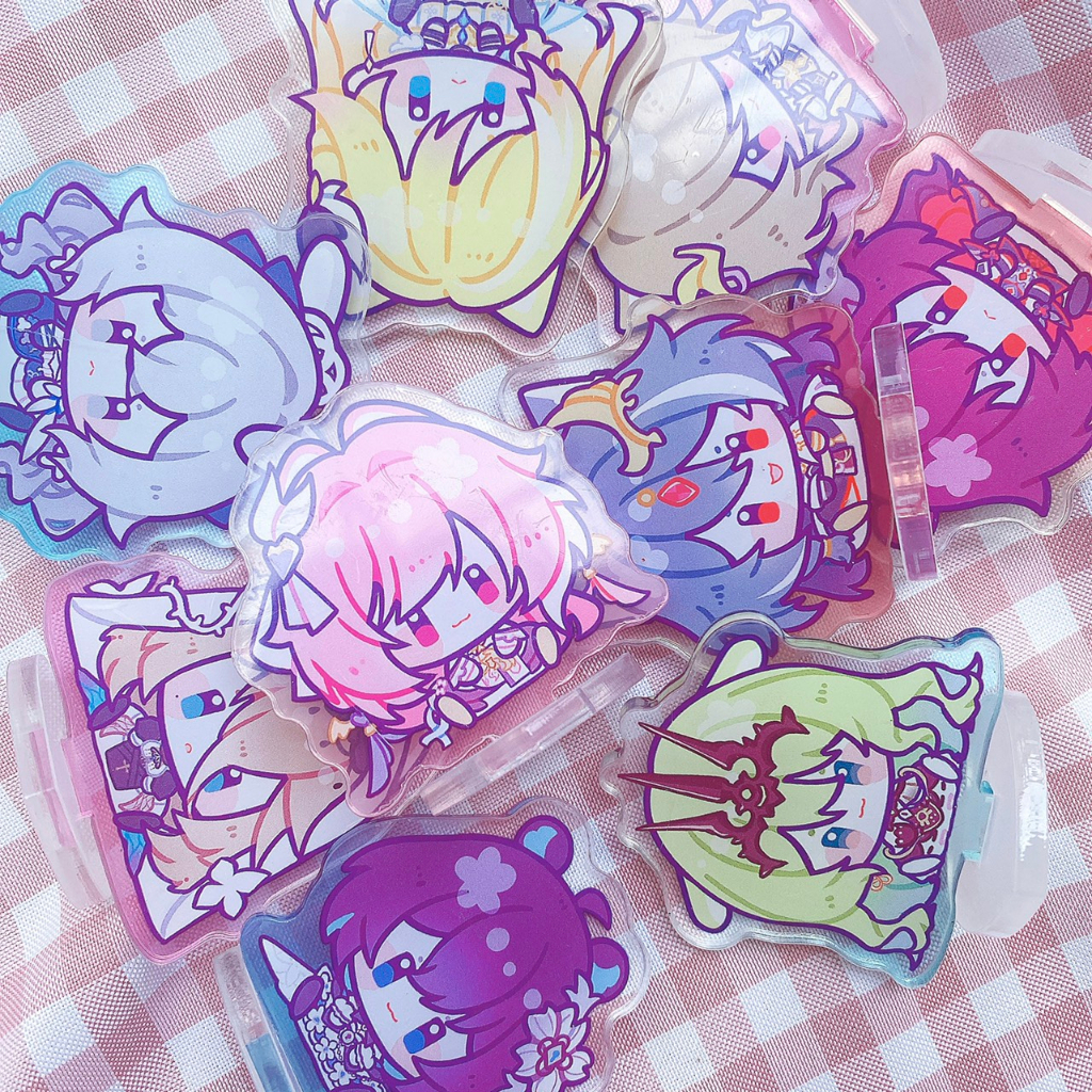 Honkai Impact 3rd 5cm mini Standee (10 models) | Shopee Singapore