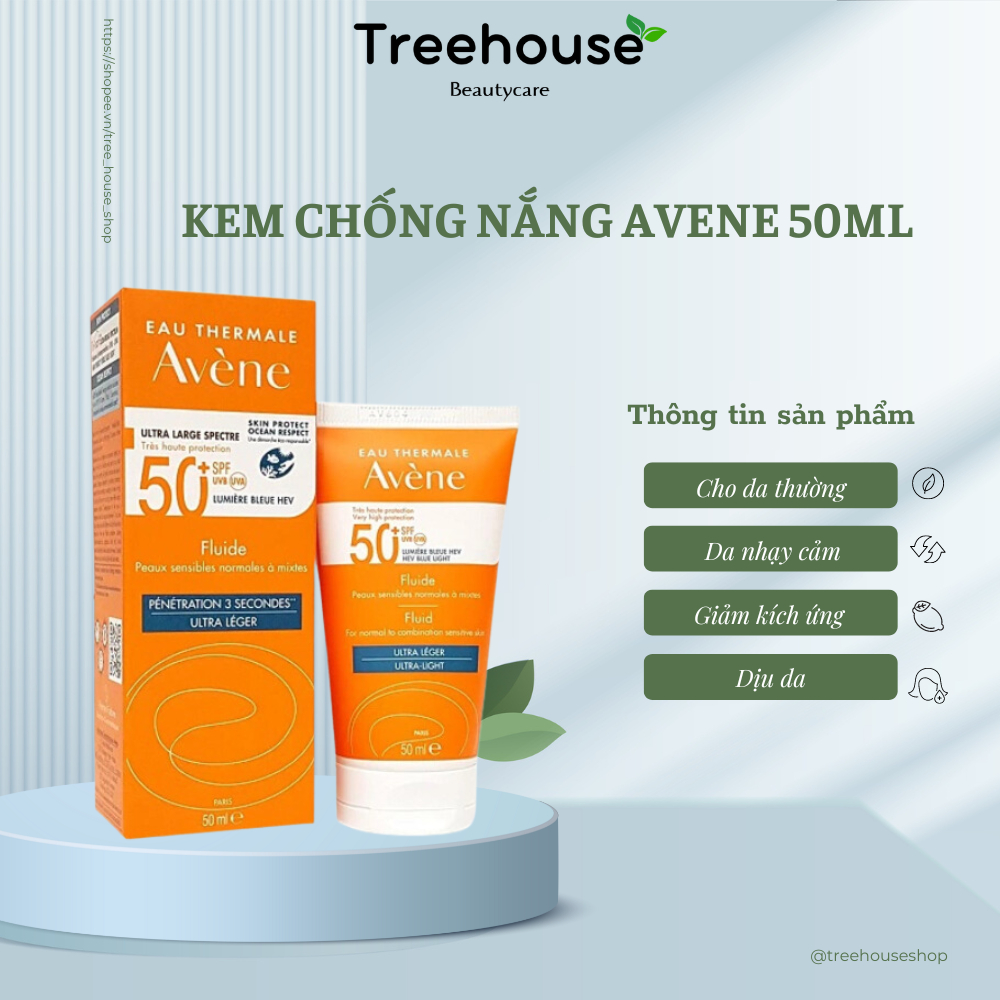 Avene Cleanance sunscreen - Fluide Fluid SPF50+ 50ml new model ...