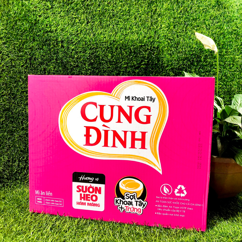 Cung Dinh instant noodles of all flavors, 80g pack - You'll love it ...