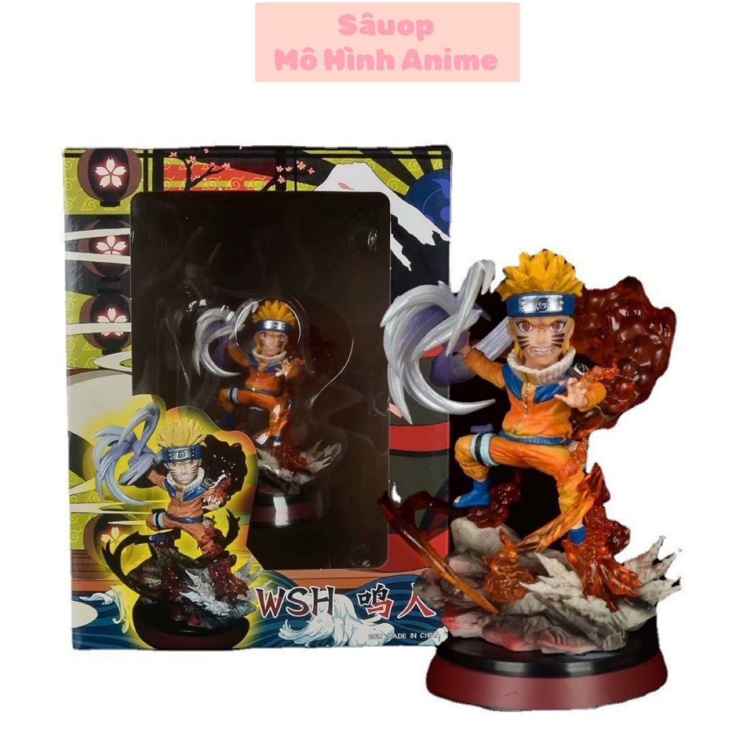 Childhood Naruto Model Monster Tail 14cm tall (Naruto Anime Model ...