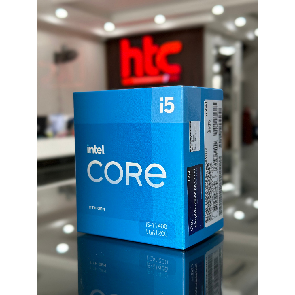 Intel Core i5-11400 CPU (12M Cache, 2.60 GHz up to 4.40 GHz, 6C12T ...